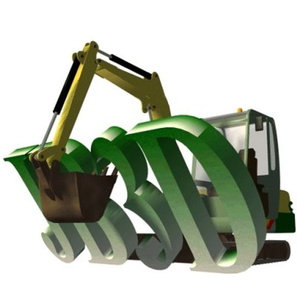 digger 3d model