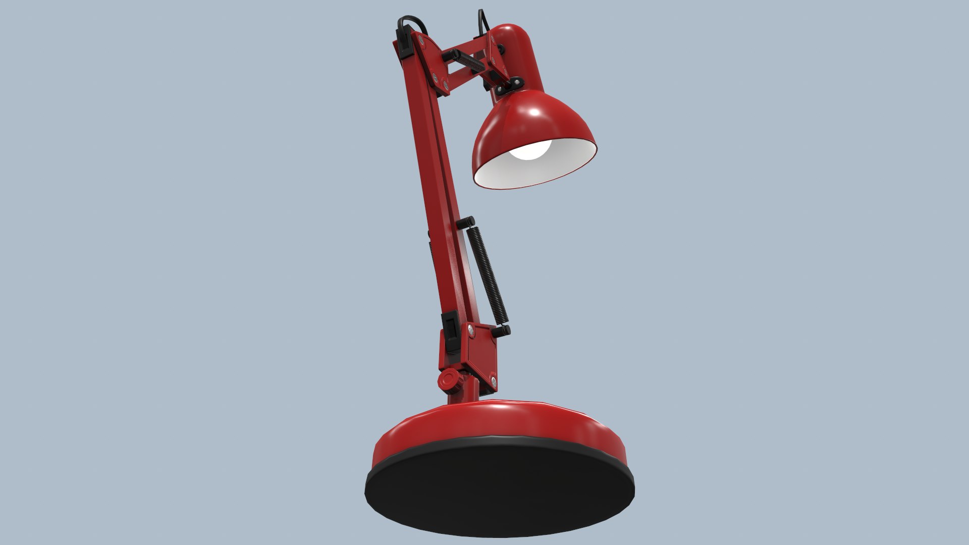 3D Low-poly Desk Lamp Model - TurboSquid 1614542