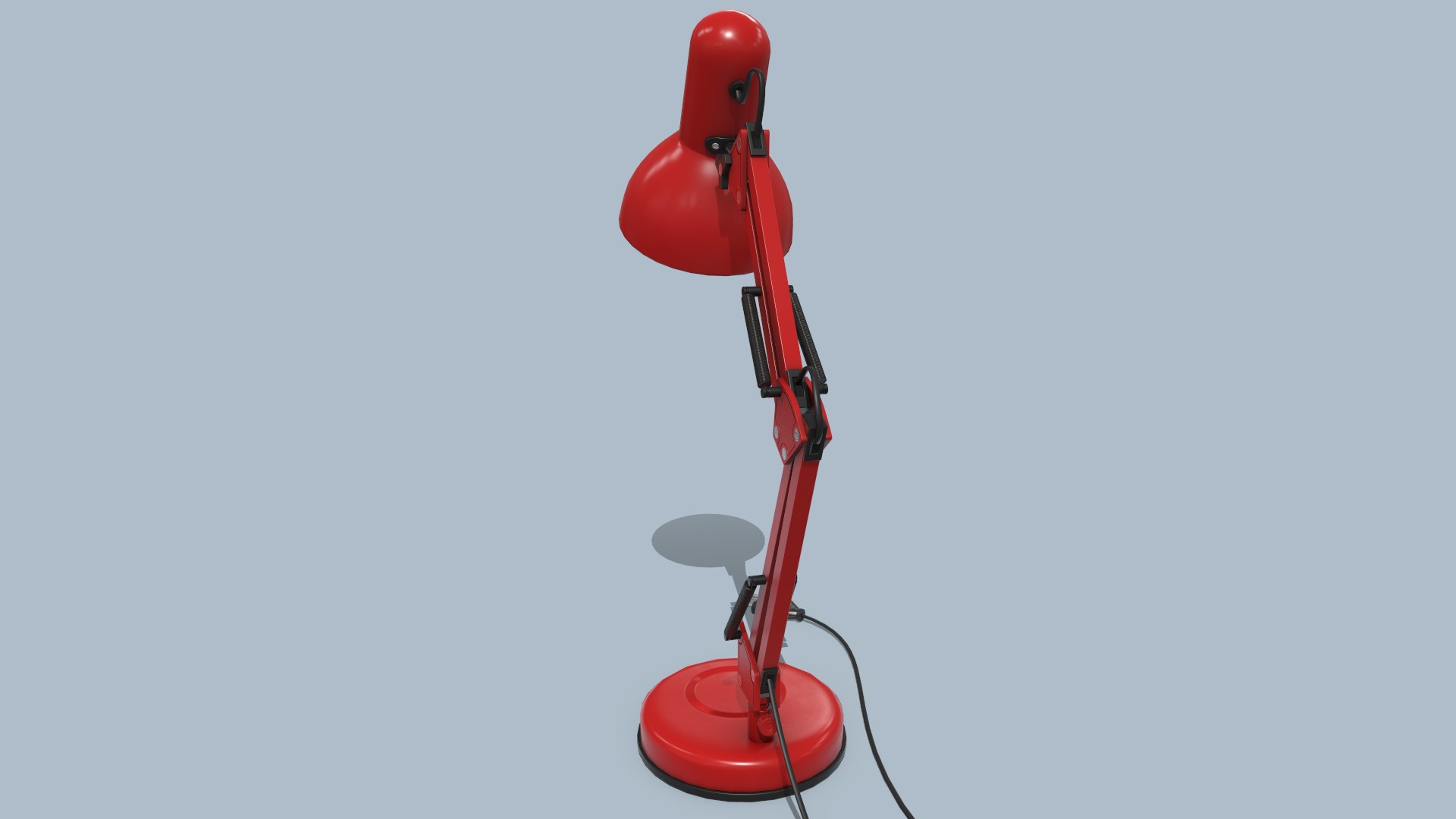 3D low-poly desk lamp model - TurboSquid 1614542
