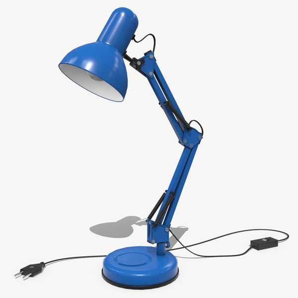 3D low-poly desk lamp model - TurboSquid 1614542
