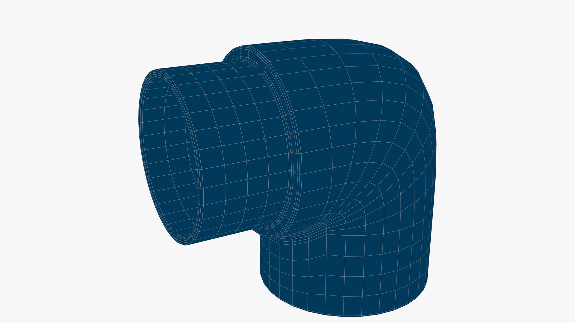 3D PVC Elbow 90 Female X Spigot Model - TurboSquid 2093842