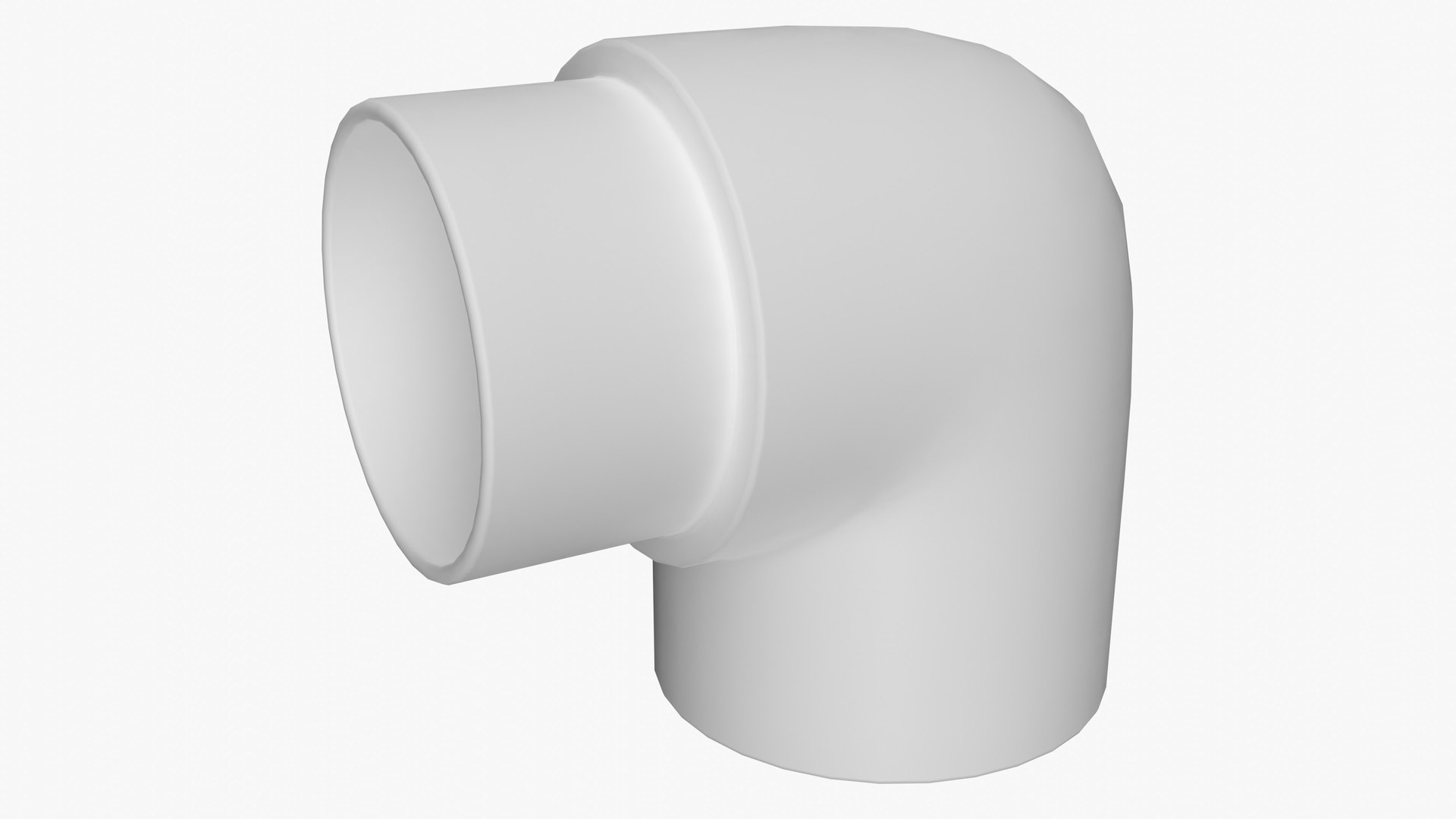 3D PVC Elbow 90 Female X Spigot Model - TurboSquid 2093842