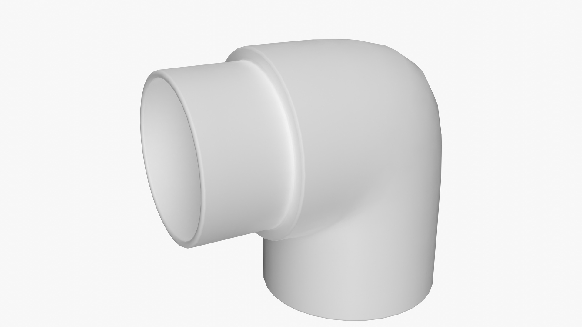 3D PVC Elbow 90 Female X Spigot Model - TurboSquid 2093842