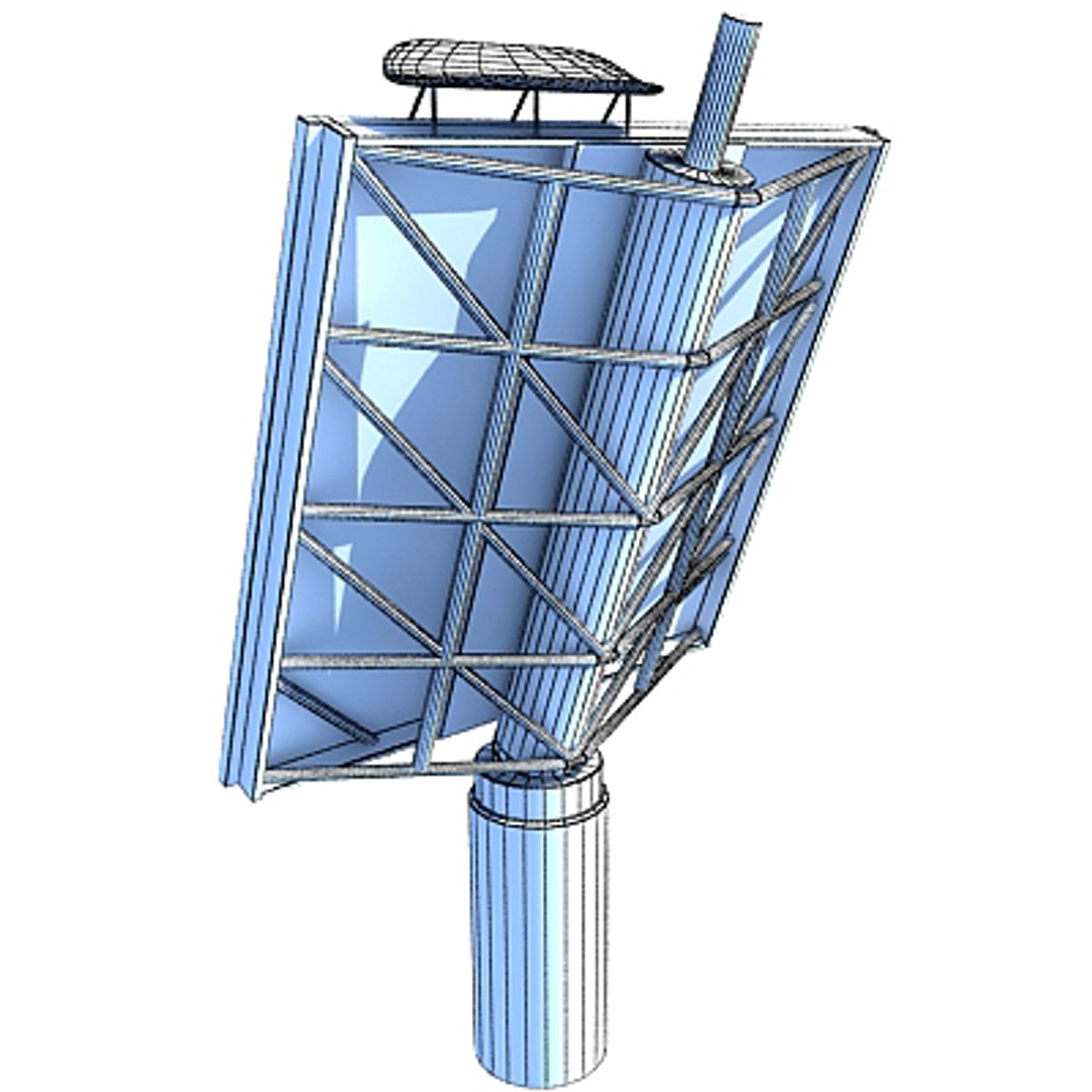 Radar Surveillance 3d Model