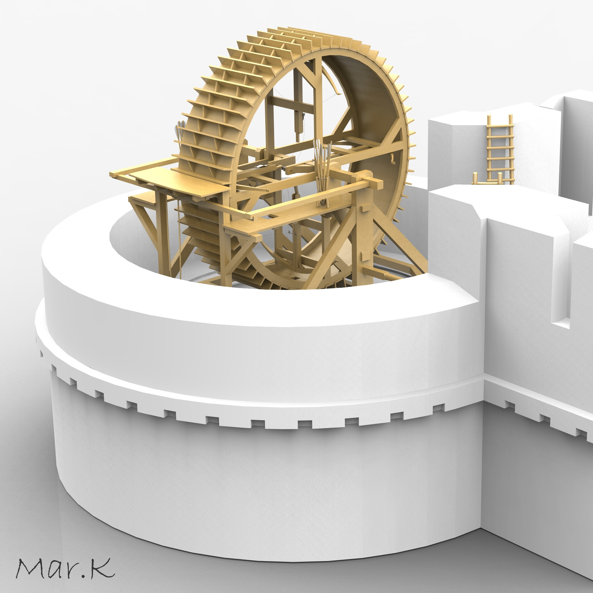 3d crossbow-machine leonardo da