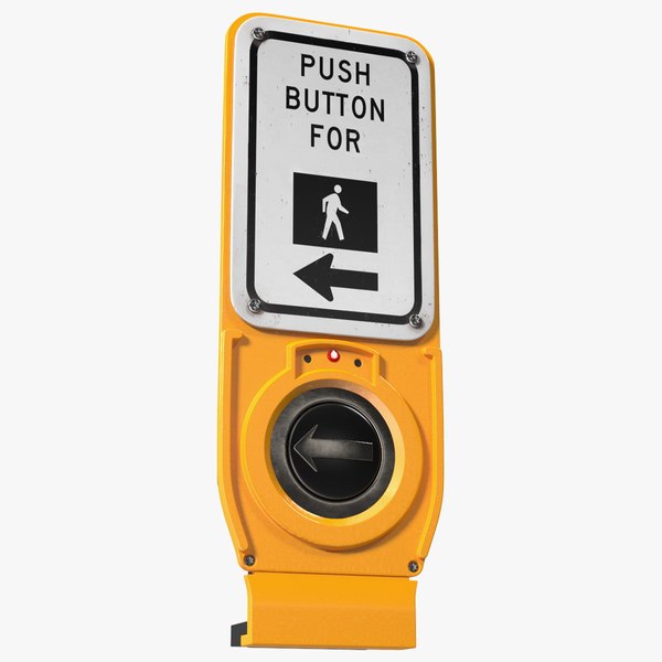 modelo 3d NYC Crosswalk Button - TurboSquid 2033884