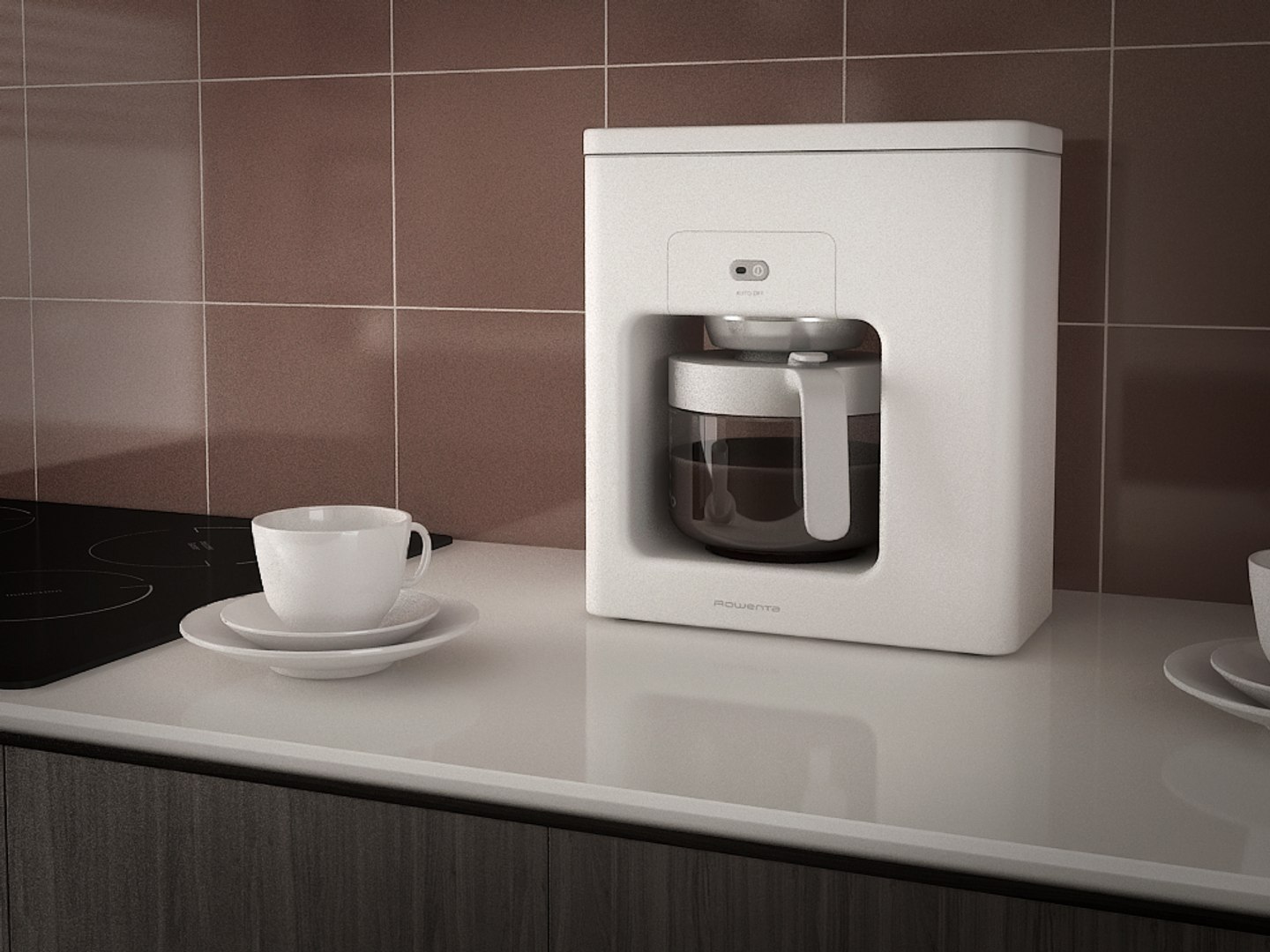 3ds Max Coffee Maker Rowenta