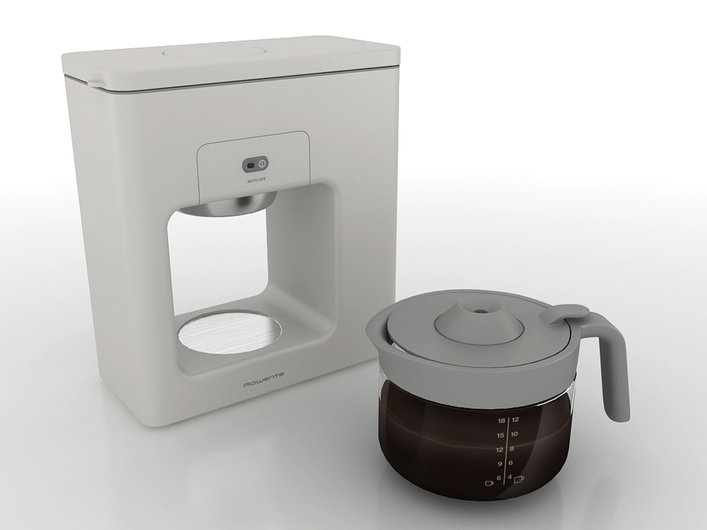 3ds Max Coffee Maker Rowenta