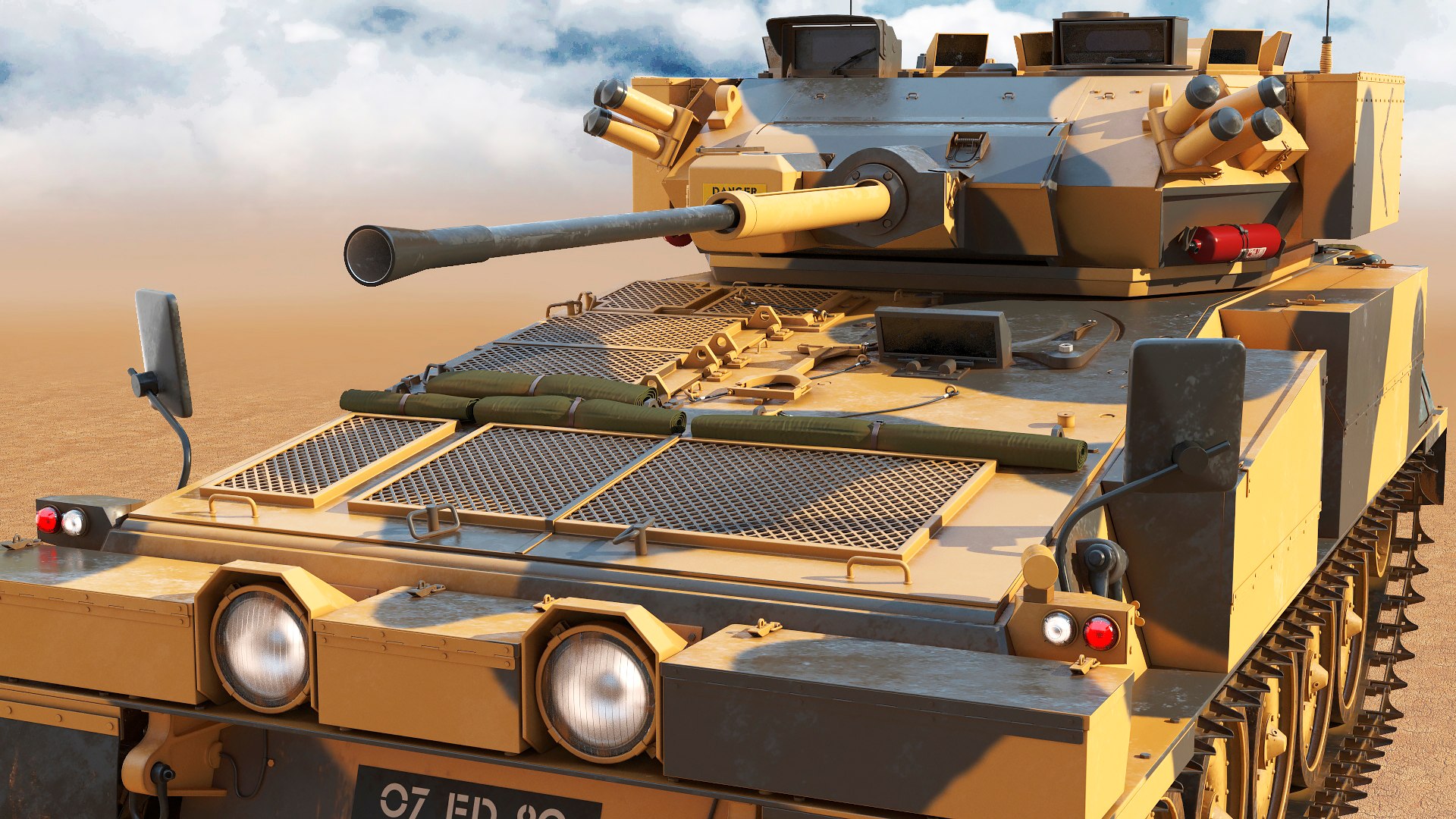 Scimitar Fv 107 Cvr 3D Model - TurboSquid 1644456