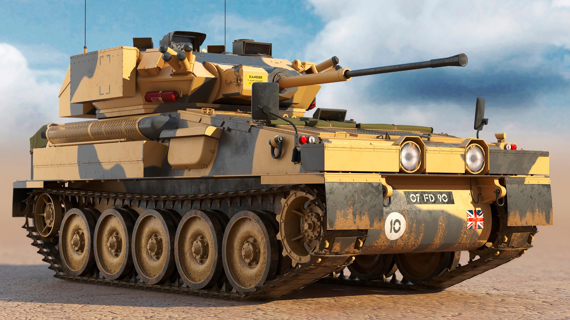 Scimitar Fv 107 Cvr 3D Model - TurboSquid 1644456
