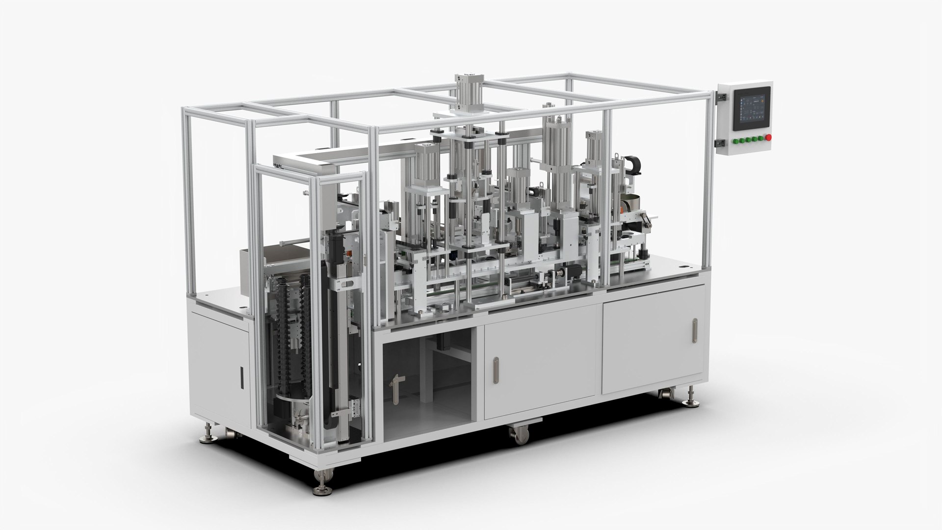 Automatic Bearing Assembly Machine Model - TurboSquid 2015623