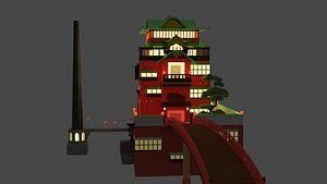 Download Free & Premium Bath House 3D Models | TurboSquid