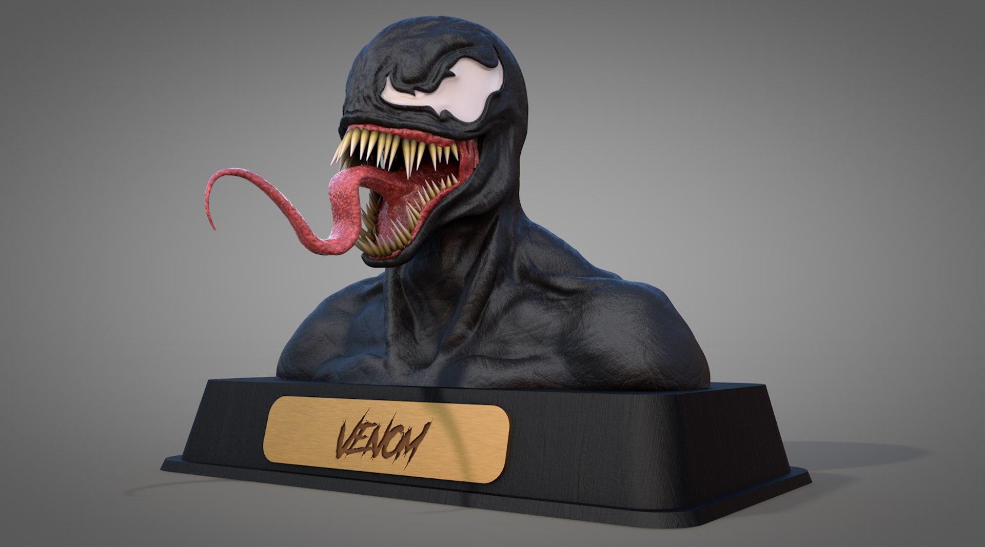 3D Venom Sculpting - TurboSquid 1559627