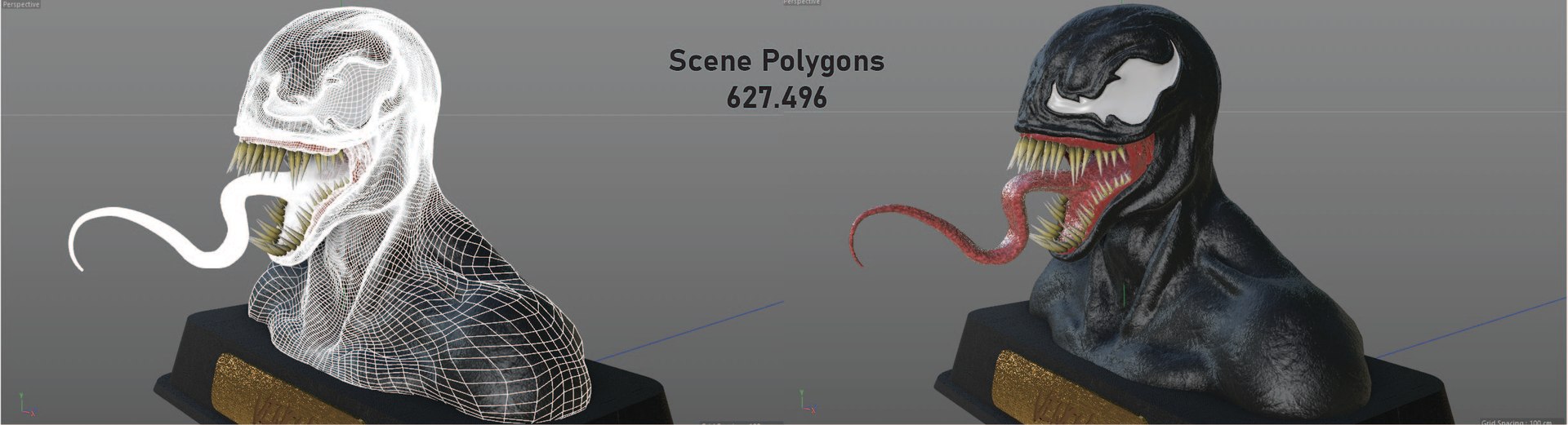 3D Venom Sculpting - TurboSquid 1559627