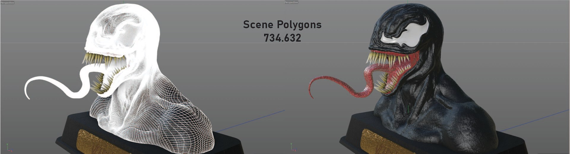 3D Venom Sculpting - TurboSquid 1559627
