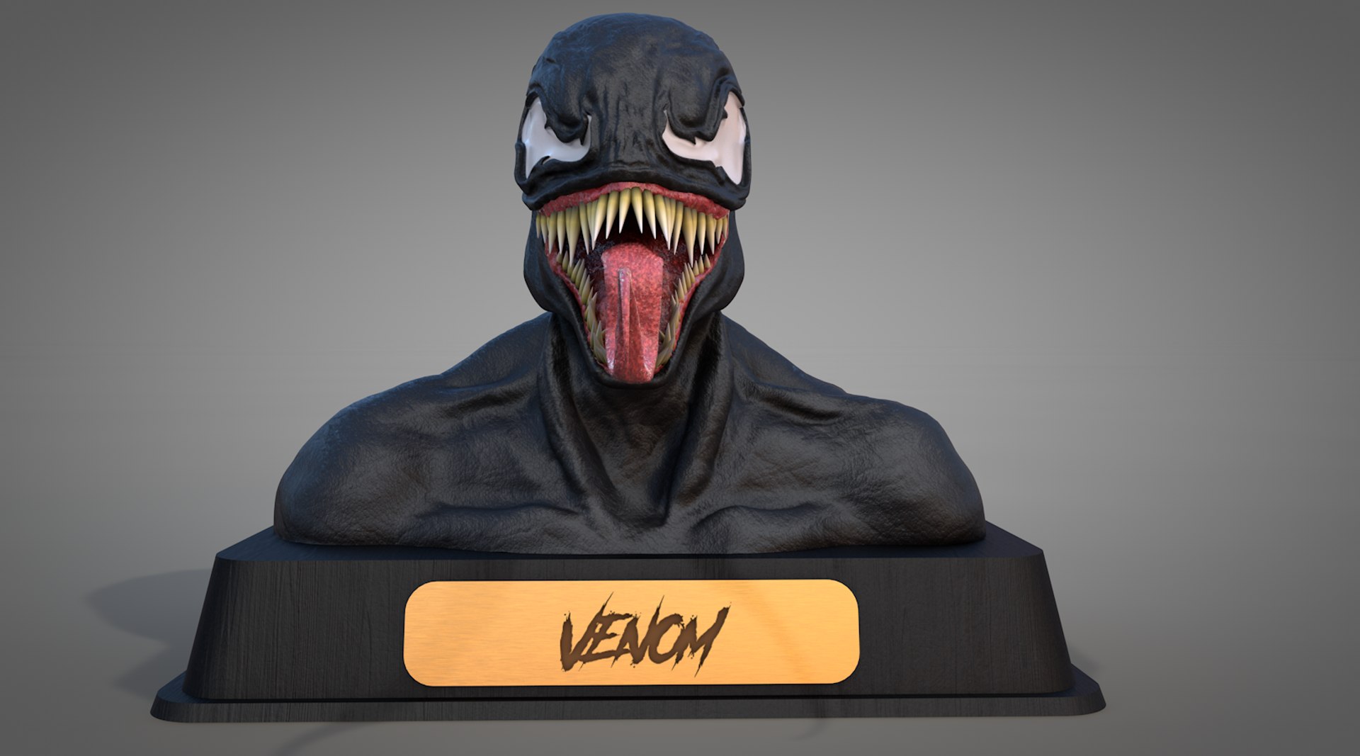 3D Venom Sculpting - TurboSquid 1559627