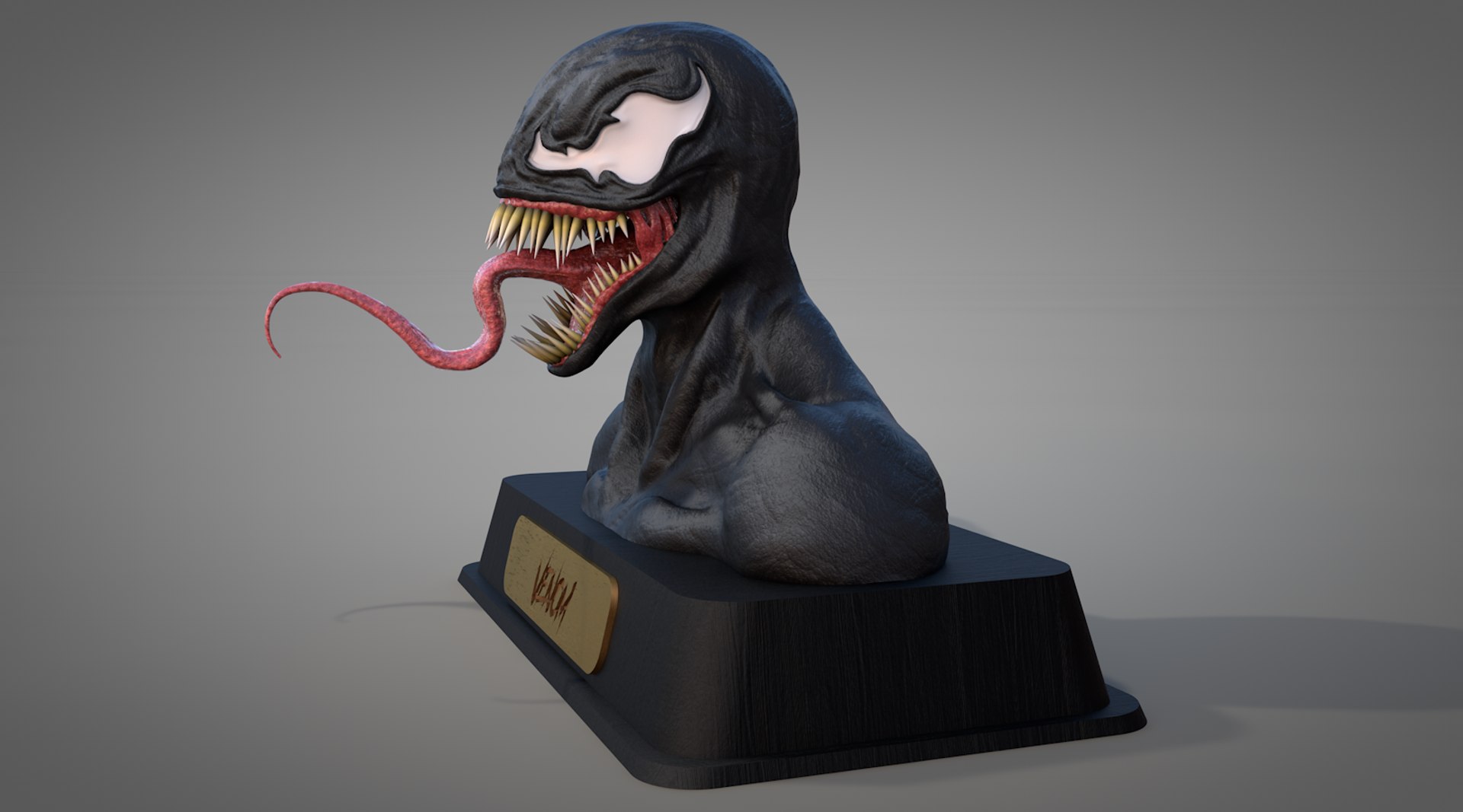 3D Venom Sculpting - TurboSquid 1559627