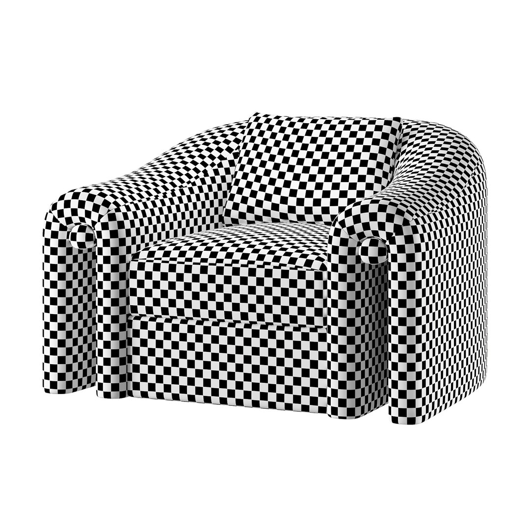 Palla Lounge Chair Model - TurboSquid 2288747