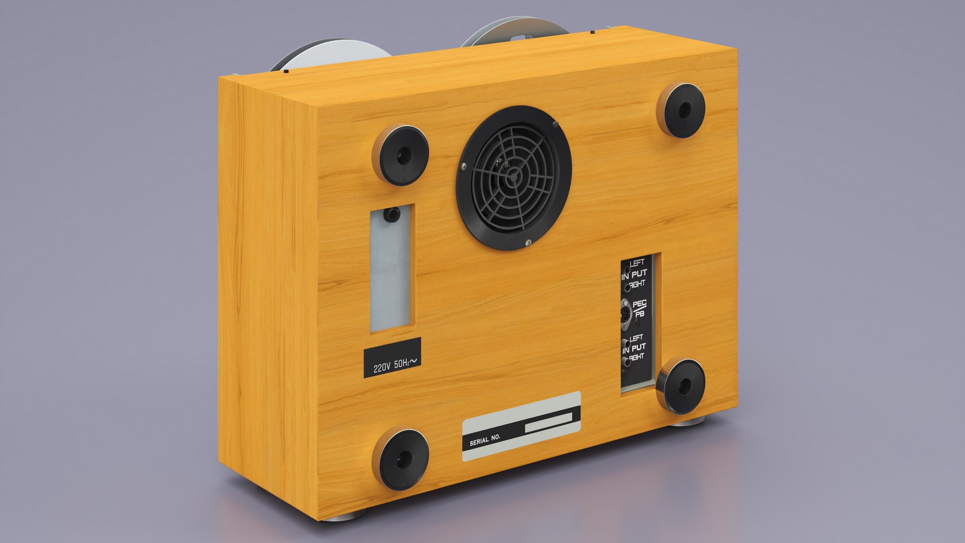 3D Vintage Tape Recorder - TurboSquid 2206597