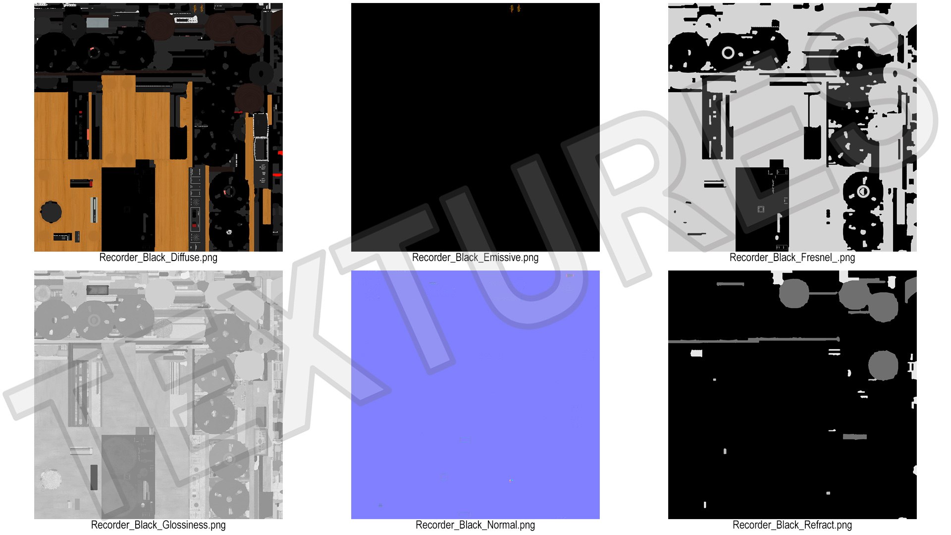 3D Vintage Tape Recorder - TurboSquid 2206597