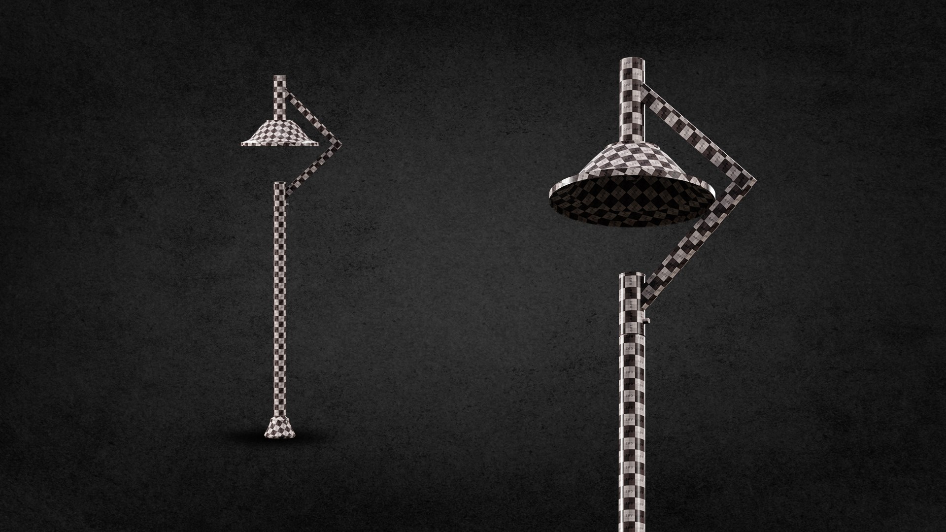 10 Street Lamps Base Mesh Low Poly Game Ready Vol 02 Model - TurboSquid ...