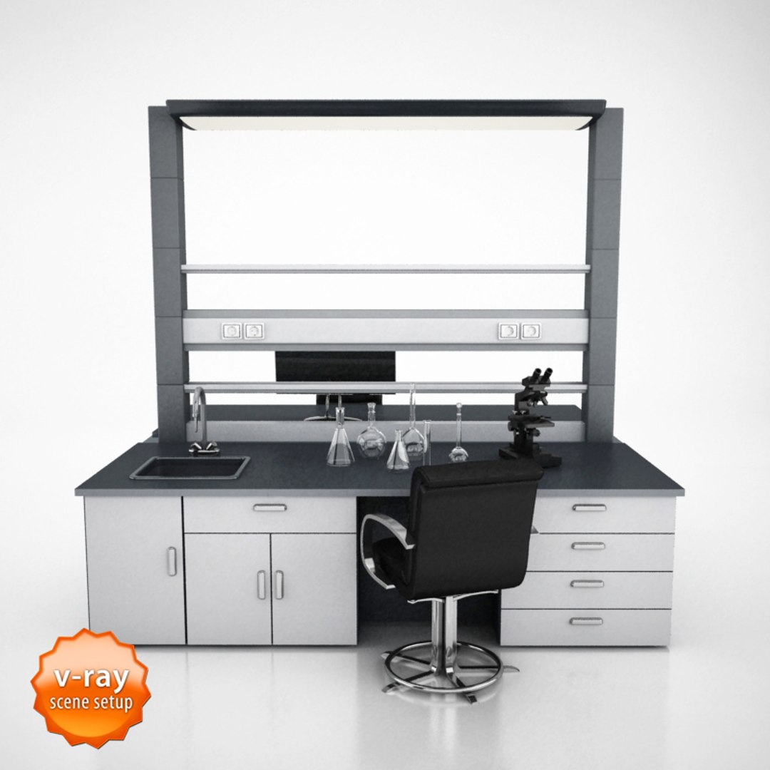 3d laboratory table