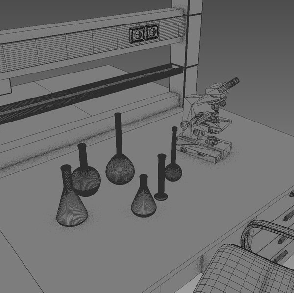 3d laboratory table