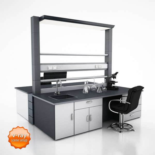 3d laboratory table