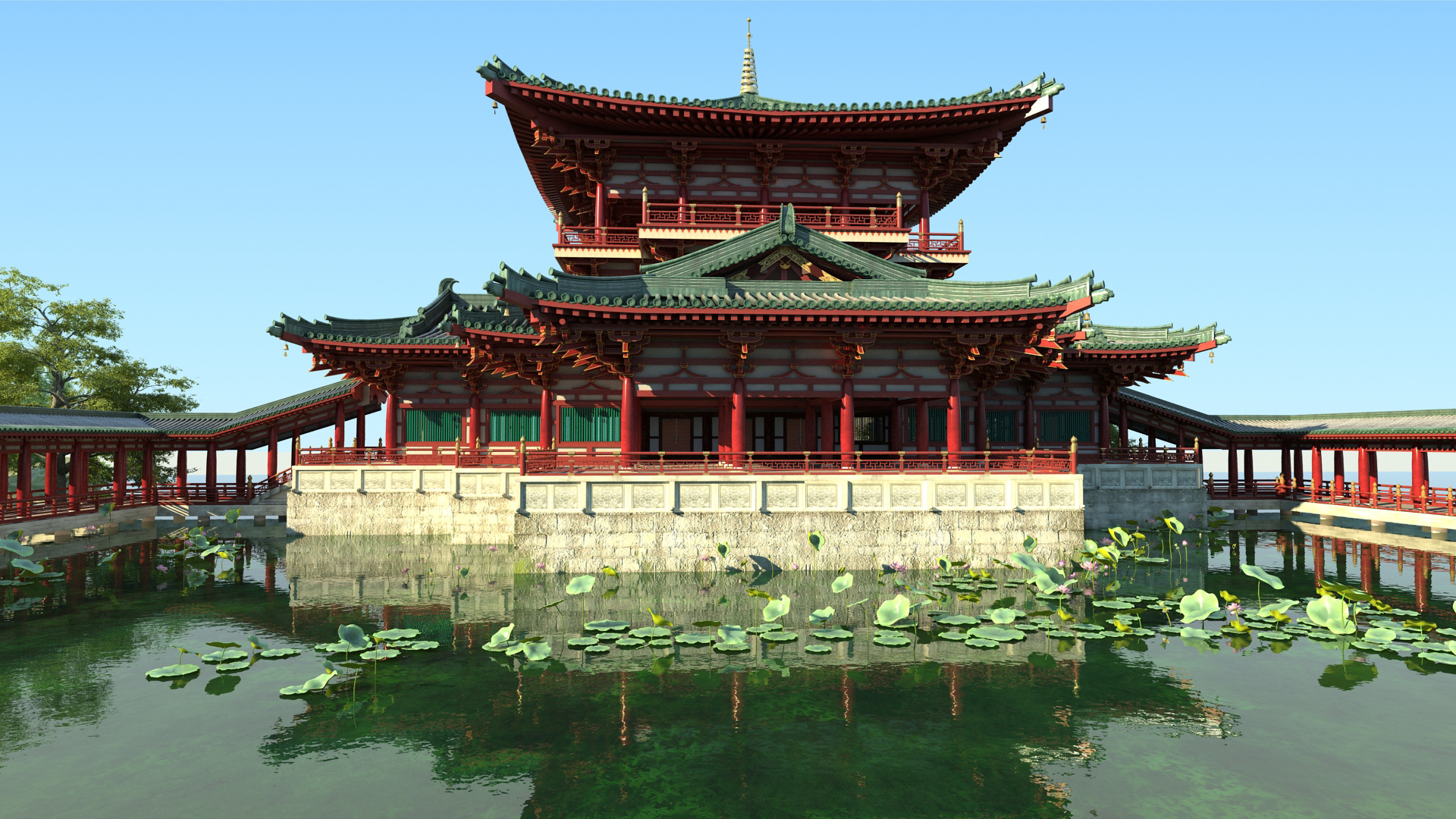 3D architecture ancient chinese model - TurboSquid 1672317