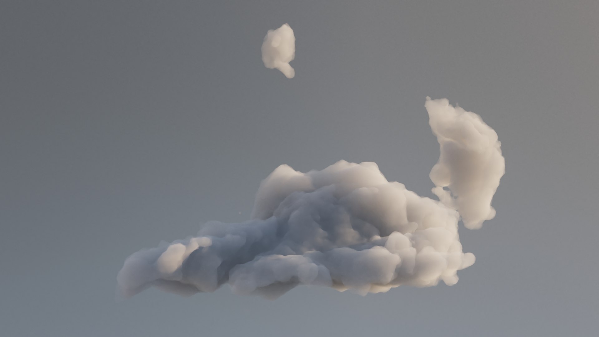 Cloud Polygon Blender 13 3D model - TurboSquid 1895817