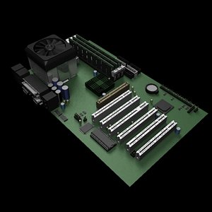 Motherboard 3D Models for Download | TurboSquid