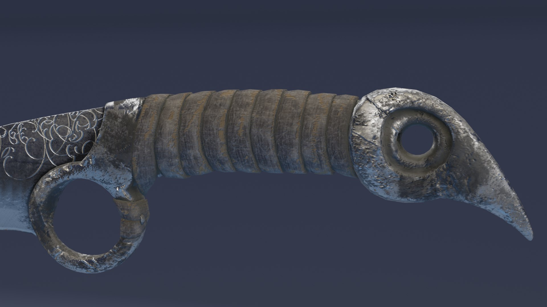 The Raven Dagger 3D - TurboSquid 1775919