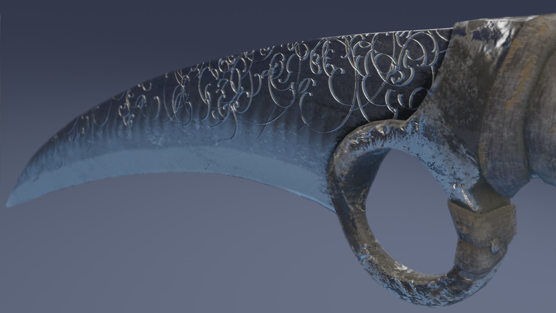 The Raven Dagger 3D - TurboSquid 1775919