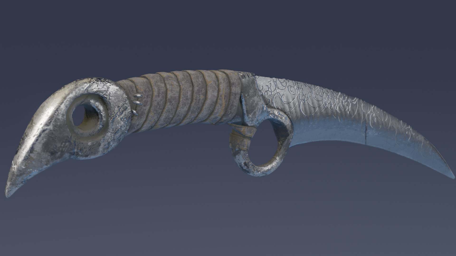 The Raven Dagger 3D - TurboSquid 1775919