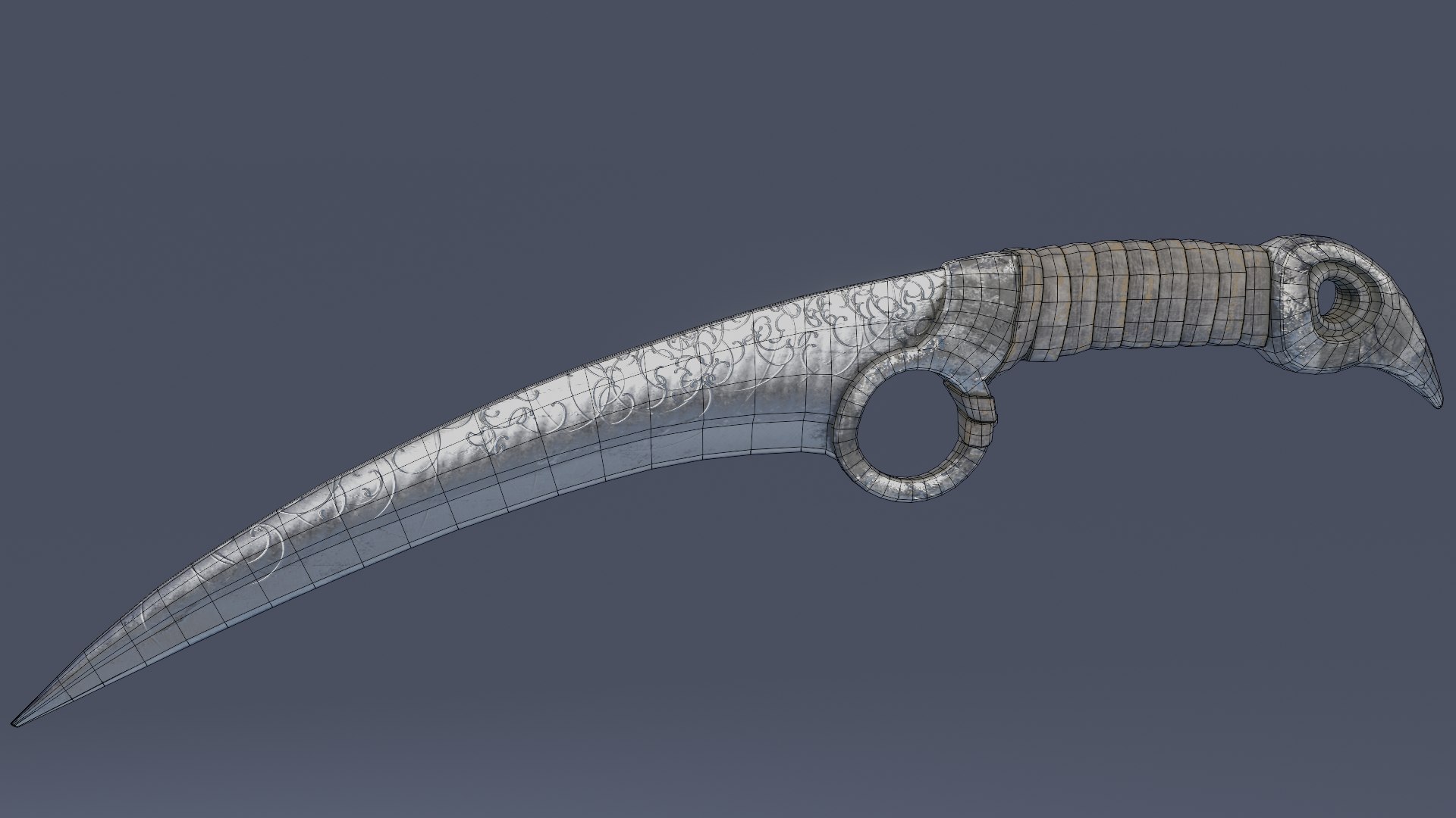 The Raven Dagger 3D - TurboSquid 1775919