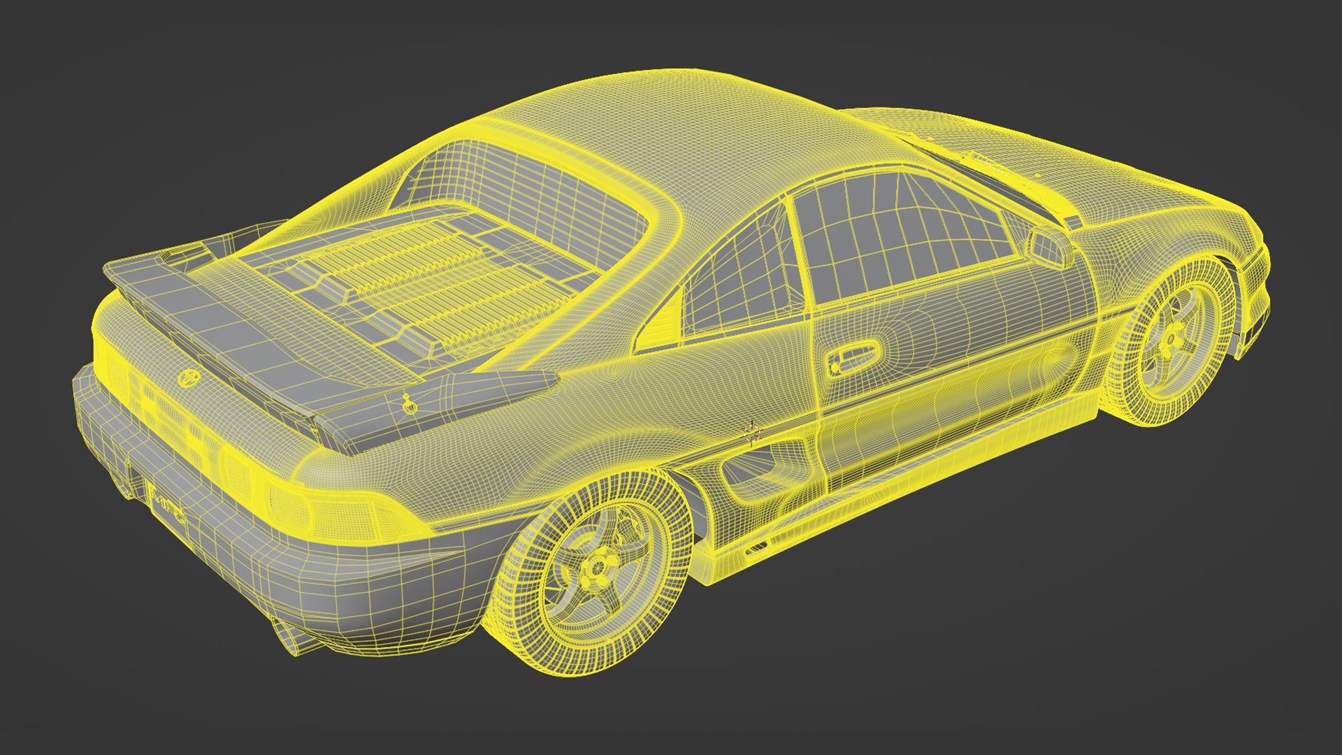 Free 3D Model Toyota MR2 SW20 Rev2 1993 - TurboSquid 2162574