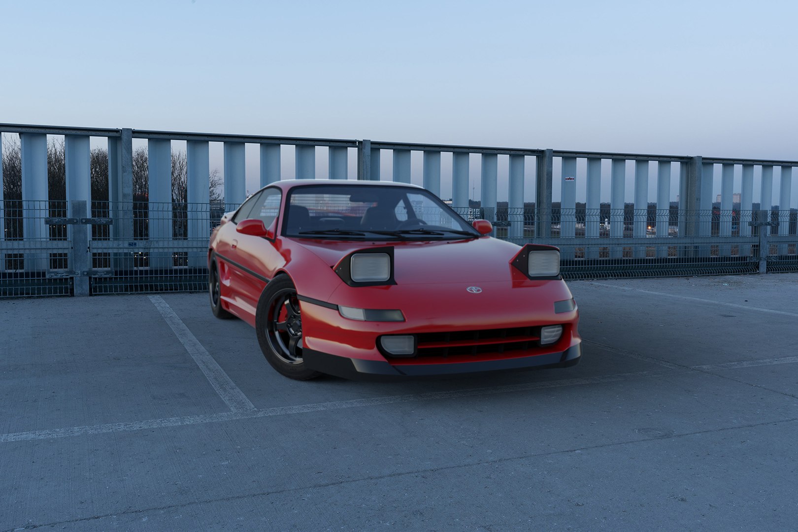 Free 3D Model Toyota MR2 SW20 Rev2 1993 - TurboSquid 2162574