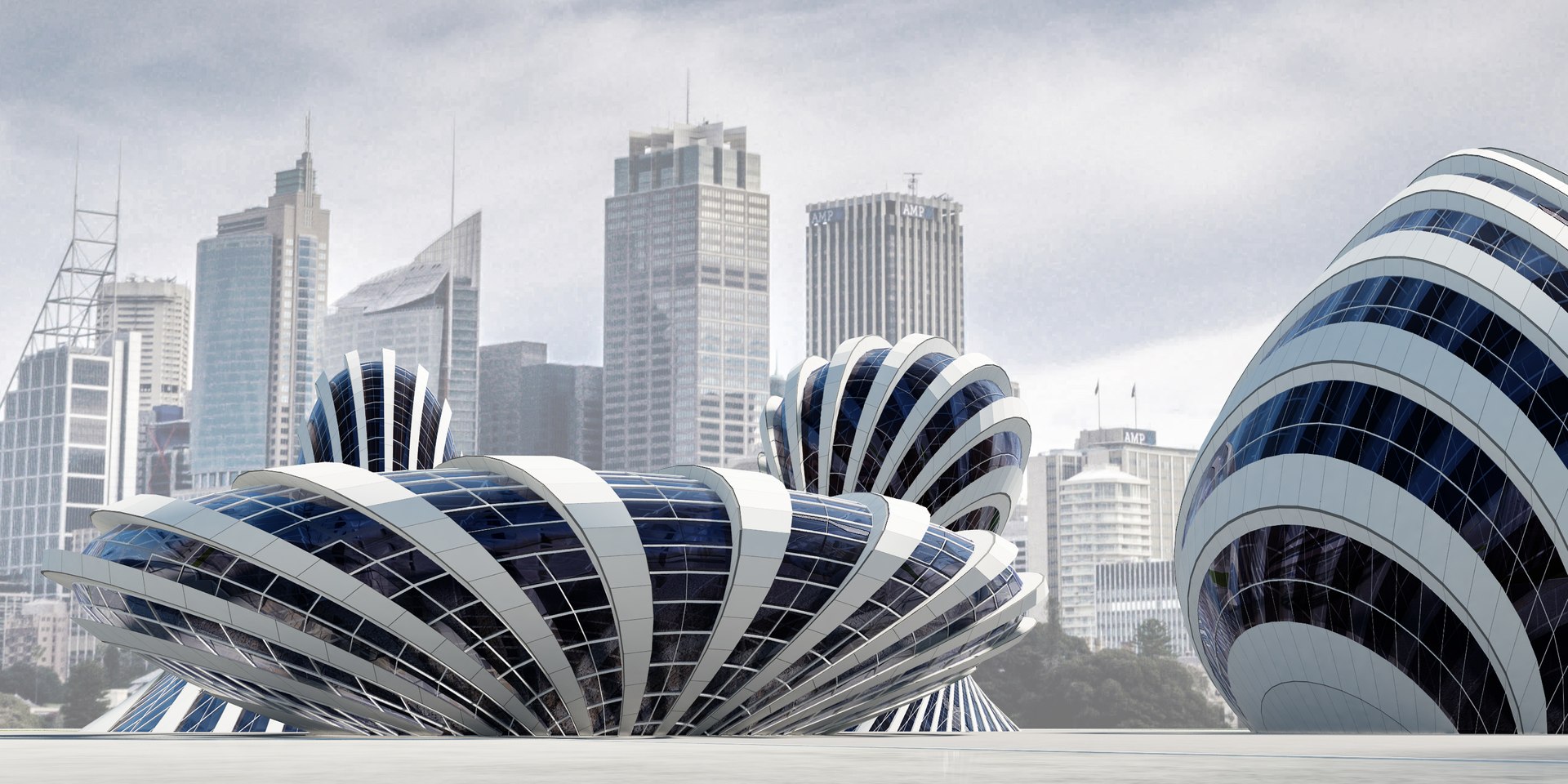 Modern Futuristic 3d Model