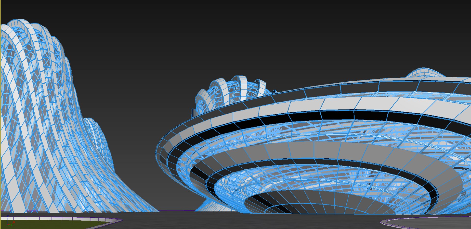 Modern Futuristic 3d Model