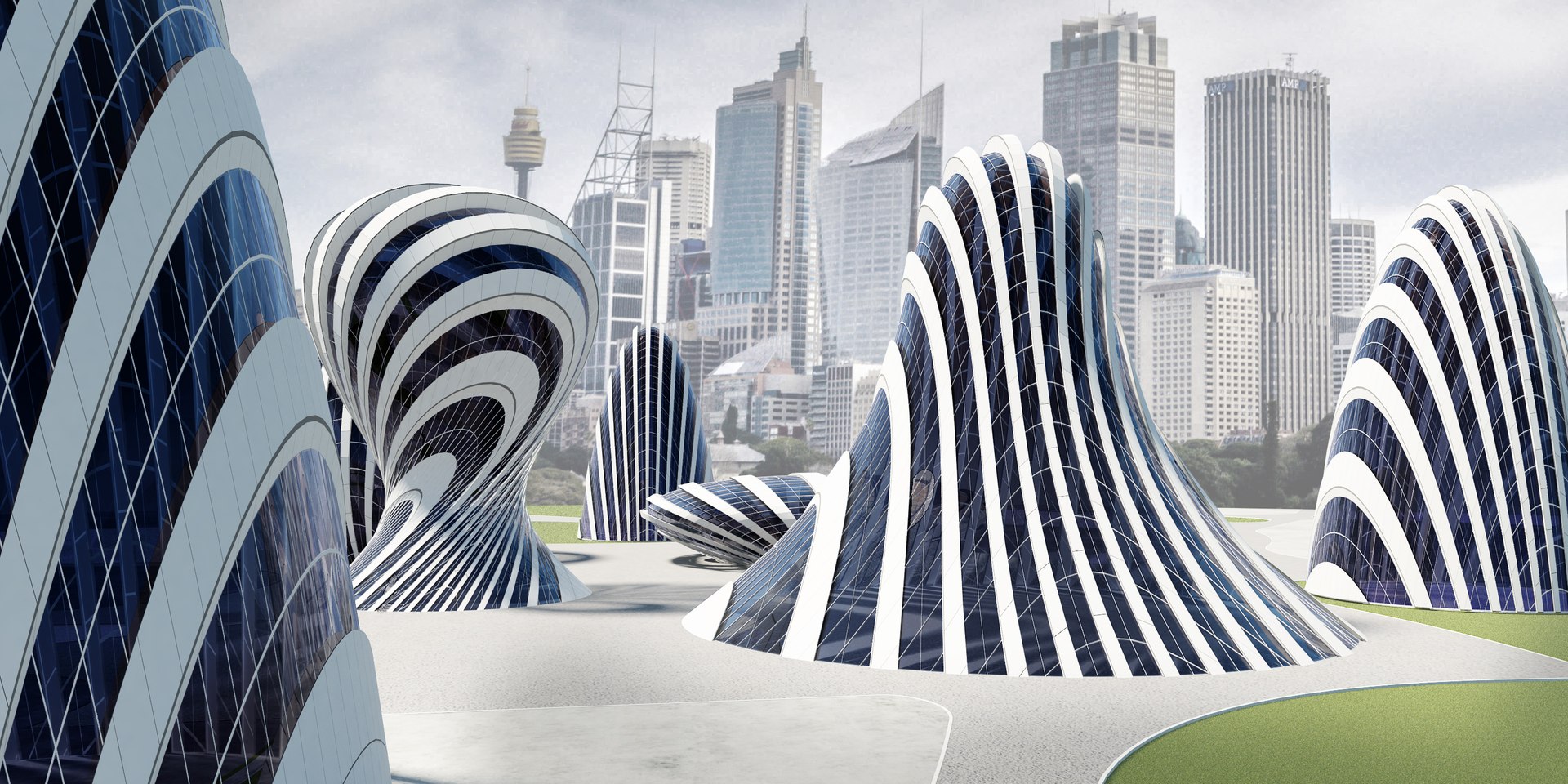 Modern Futuristic 3d Model