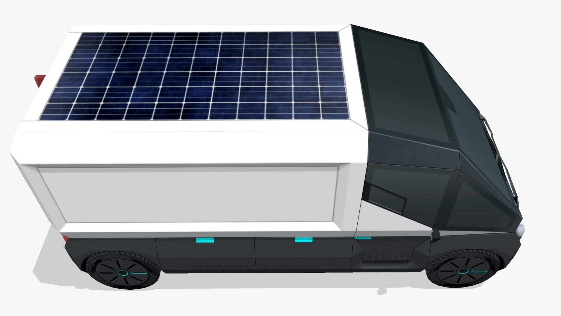 3D Generic Electric Van Model - TurboSquid 2313720