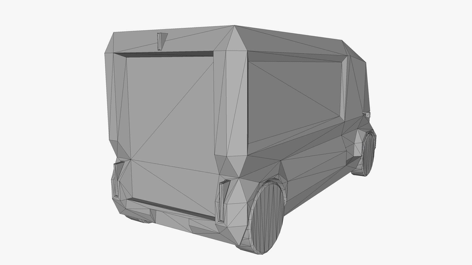 3D Generic Electric Van Model - TurboSquid 2313720