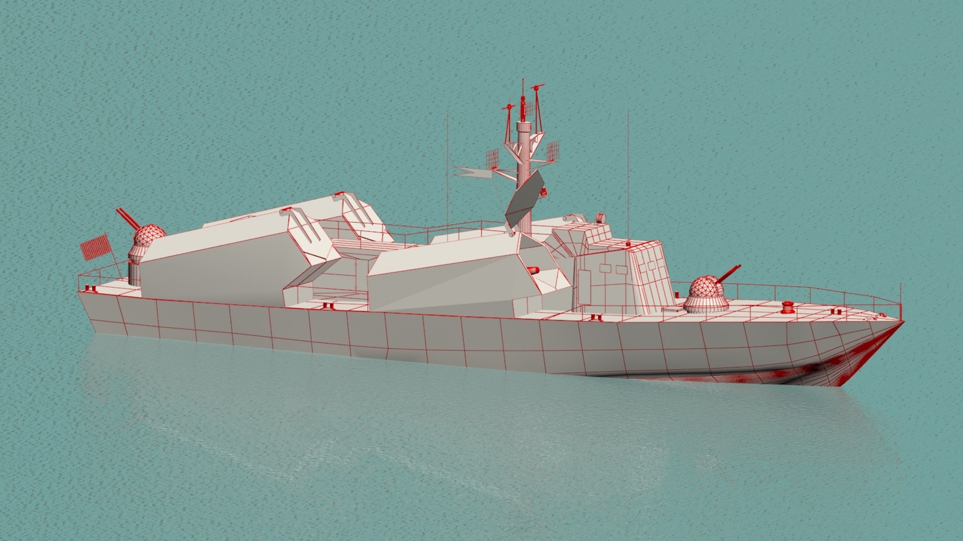 3d Model Project Osa Missile Boats