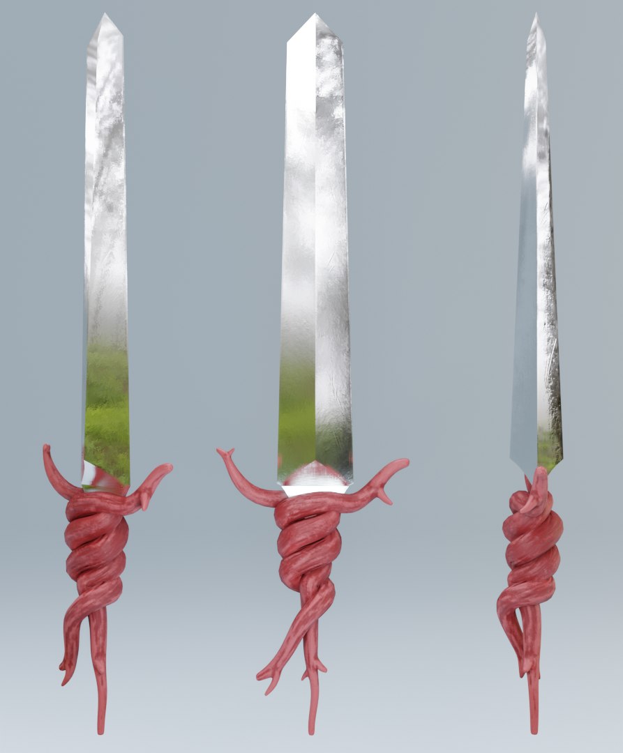 3D model sword cartoon - TurboSquid 1576254