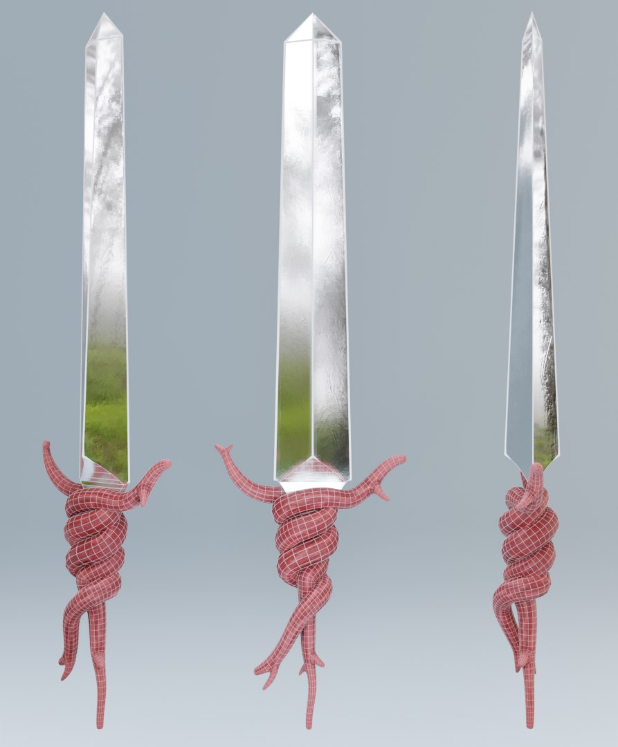 3D model sword cartoon - TurboSquid 1576254