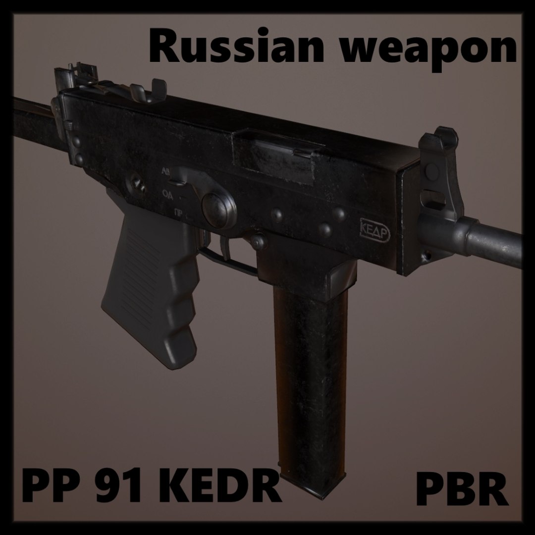 russian modern pp 91 3d model