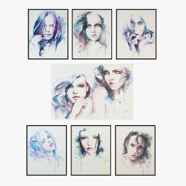 3d model frames images