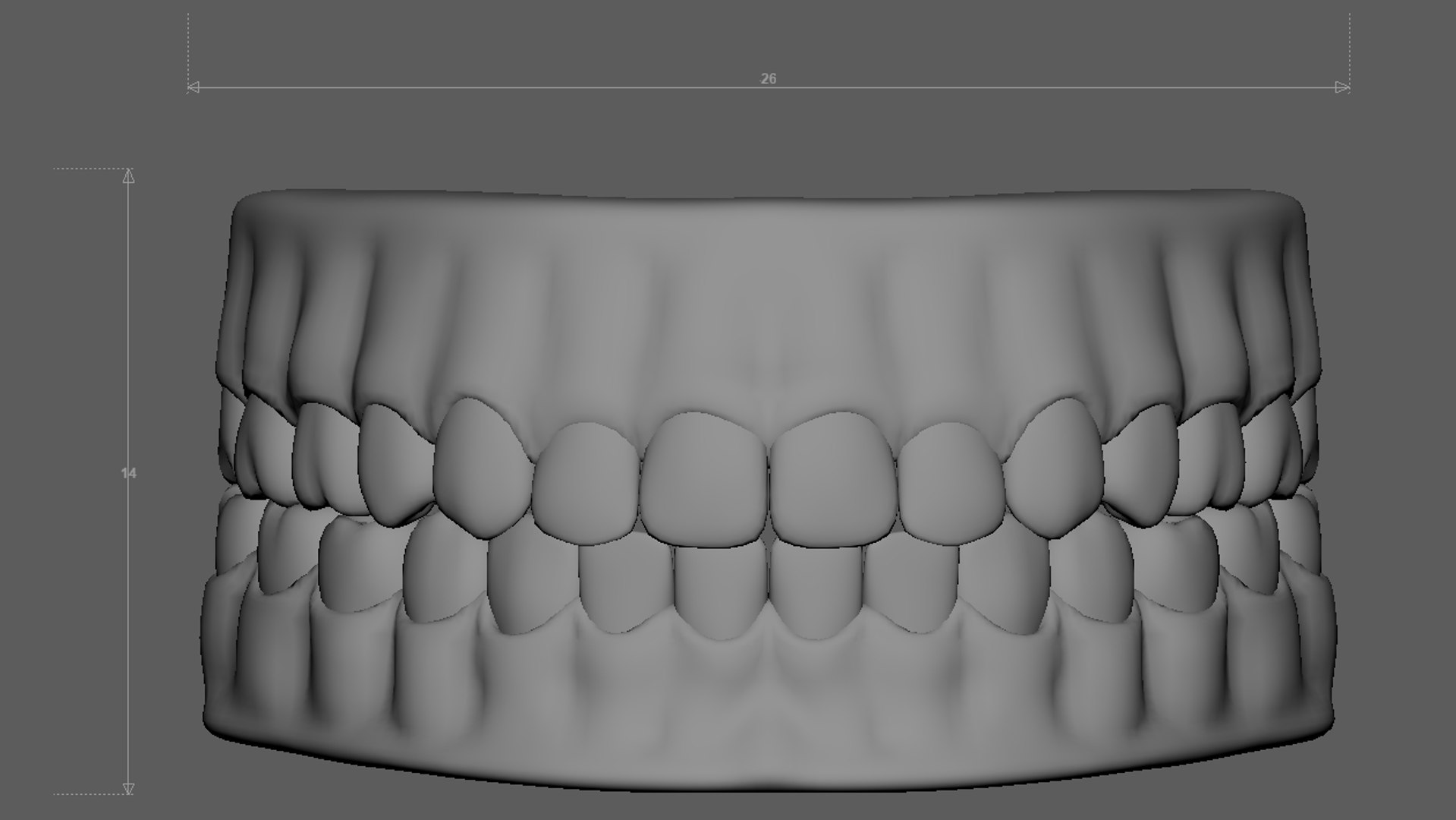 Human Gum And Teeth 3D - TurboSquid 2214451