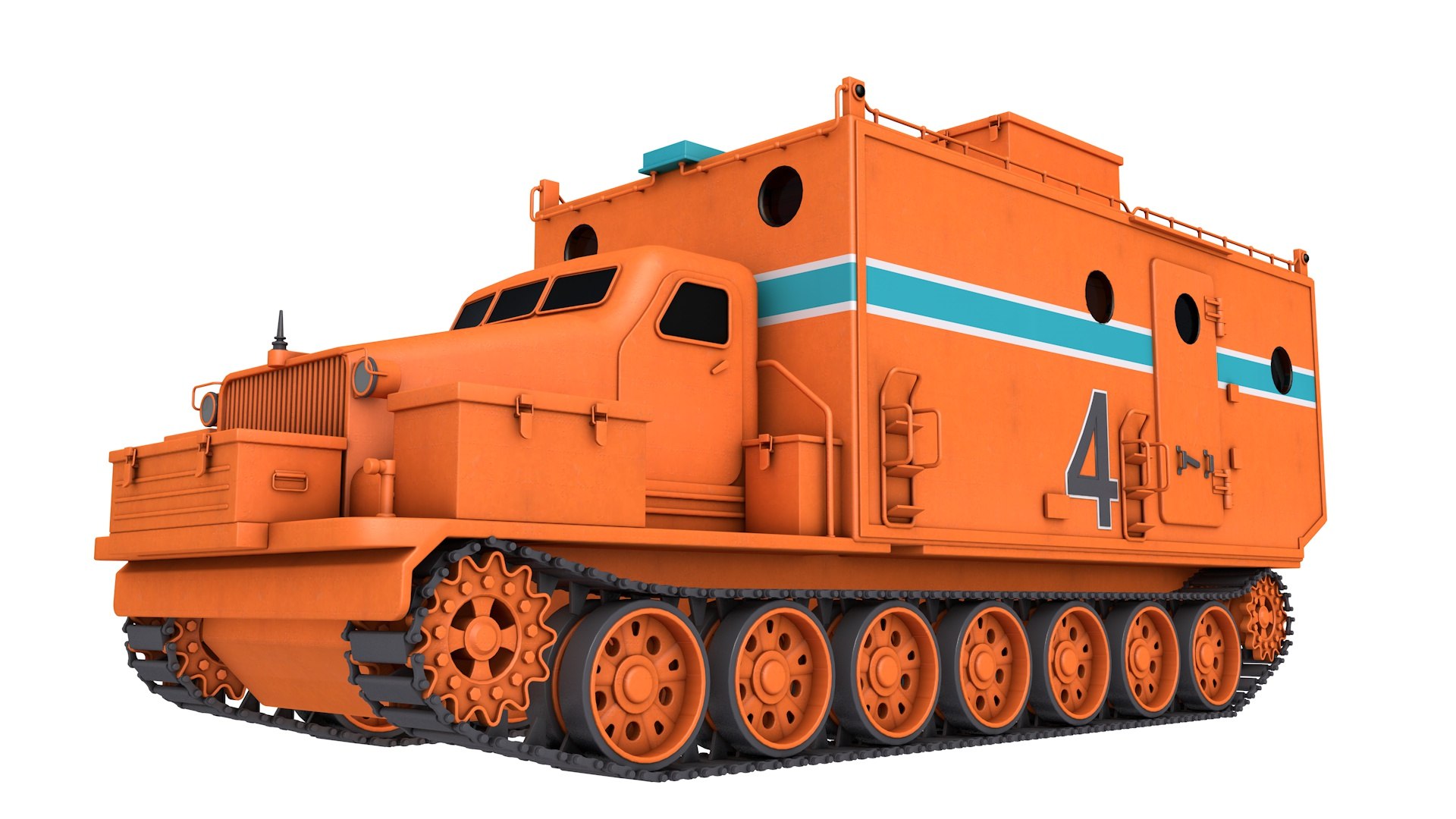 3D Kharkovchanka-2 Soviet Antarctic Cruisers Stt Model - TurboSquid 2272907