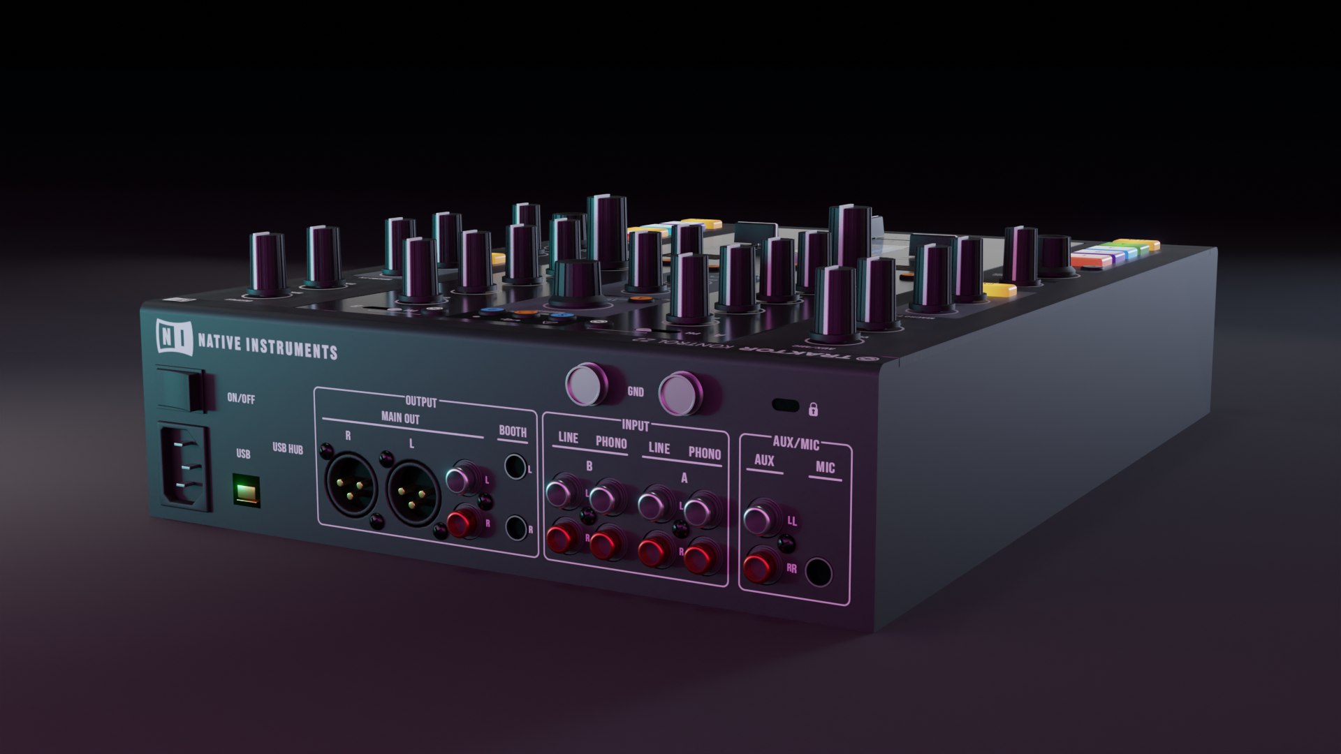 3D DJ Mix Traktor Z2 - TurboSquid 2111324